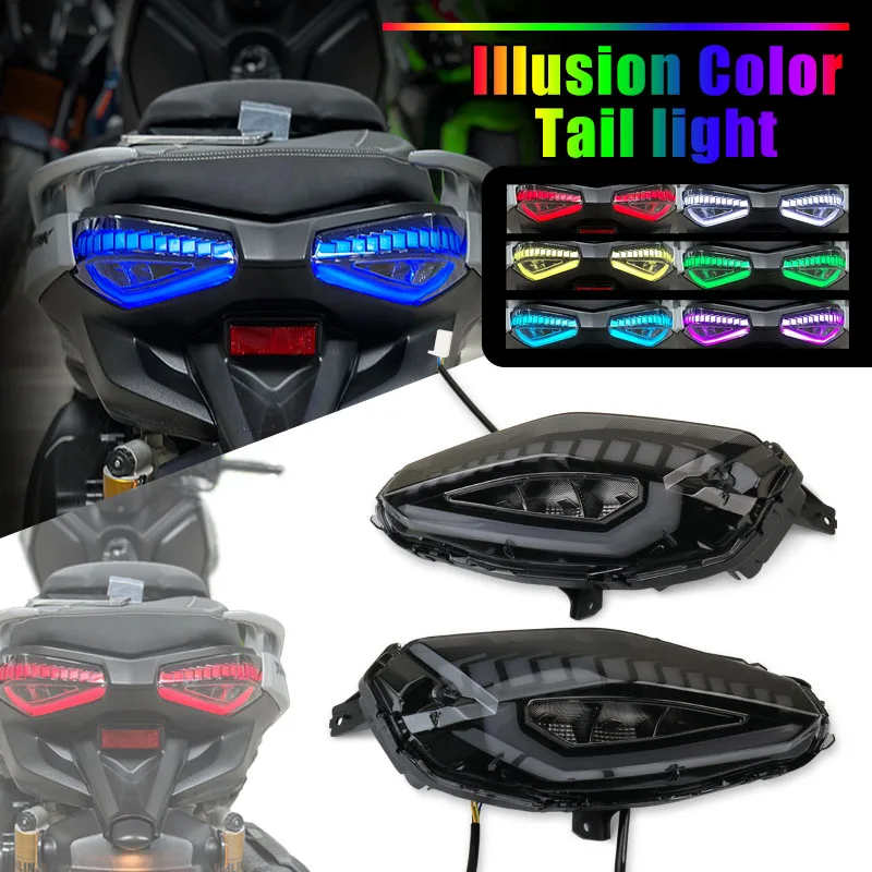 For-XMAX300-X-MAX-300-2023-2024-Motorcycle-Accessories-Rear-Light-Led ...