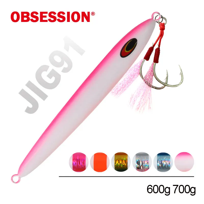 OBSESSION-600g-700g-Jig-verticale-in-metallo-ad-affondamento-rapido ...