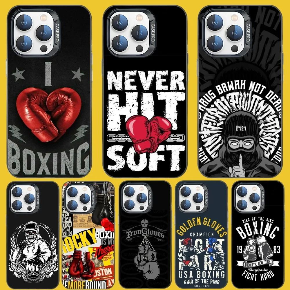 Strong-Boxing-Gloves-Sport-Phone-Case-For-Apple-iPhone-15-14-13-12-11 ...