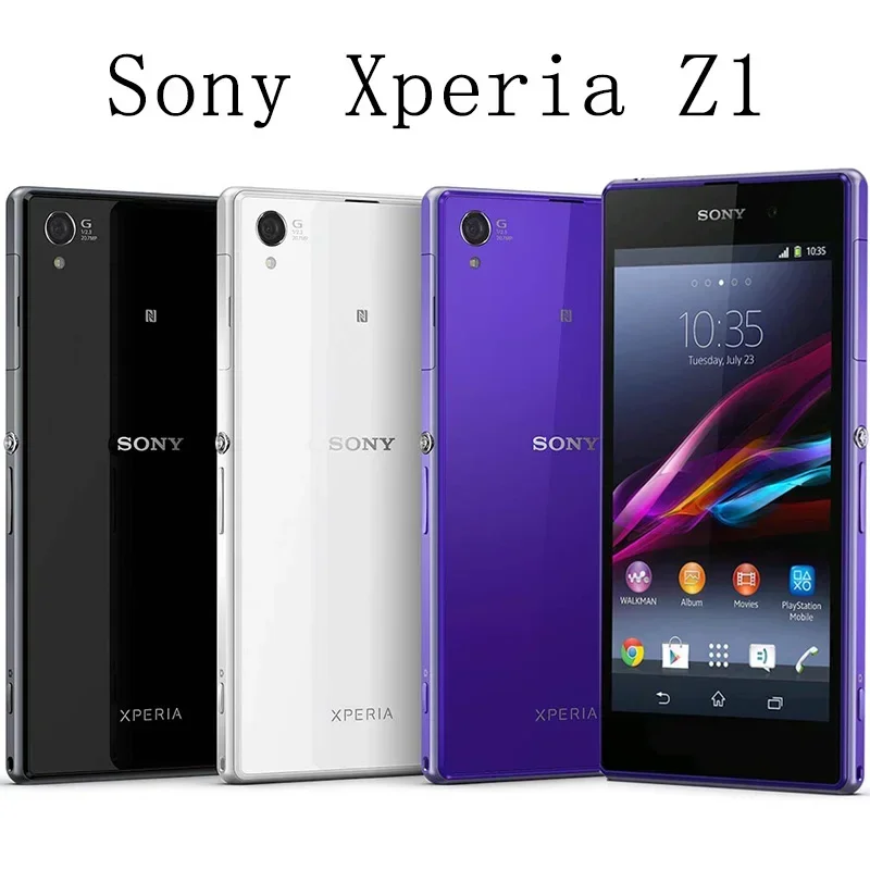 Sony-Xperia-Z1-C6903-Original-desbloqueado-Ericsson-Xperia-reacondicionado-20MP-5-0-tel-fono-m ...