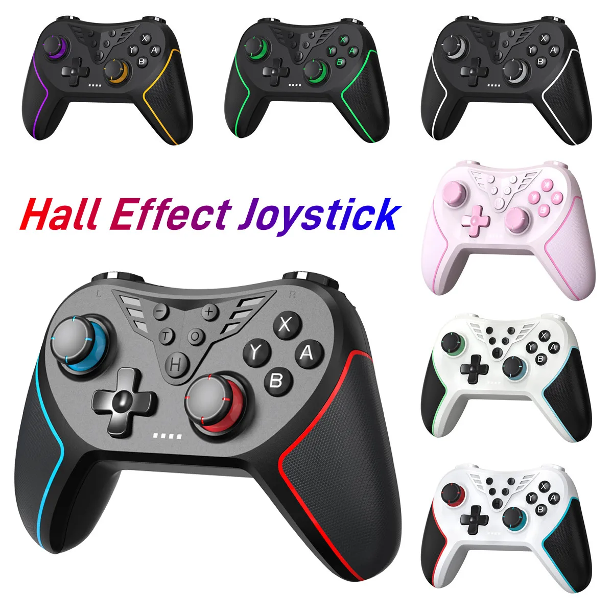 Mando-inal-mbrico-con-Bluetooth-para-Nintendo-Switch-Joystick-lineal ...