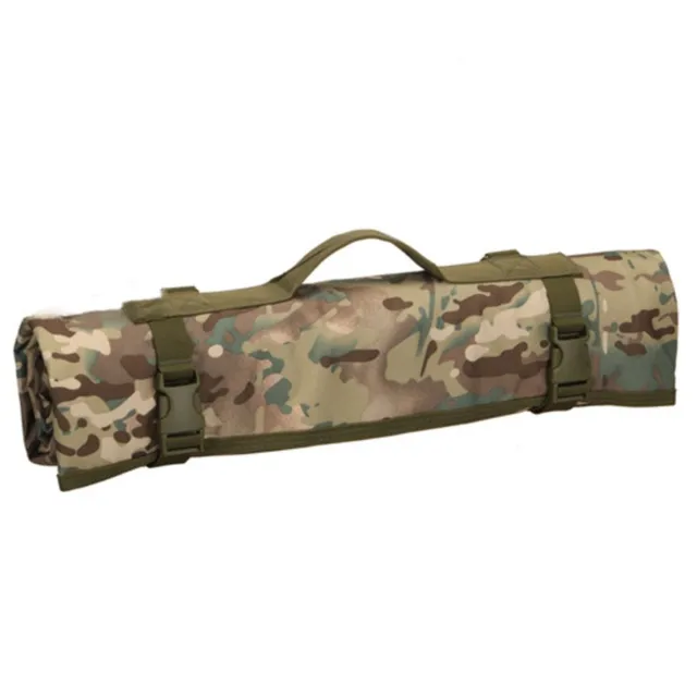 Outdoor Folding Army Tactical Waterproof Hunting Shooting Training Roll ...