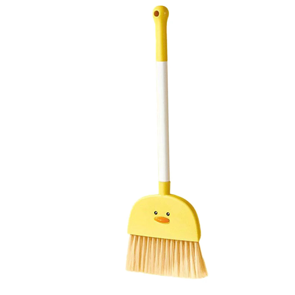 Cartoon-Small-Broom-Pretend-Play-Cleaning-Tool-Kids-Plastic-Broom ...