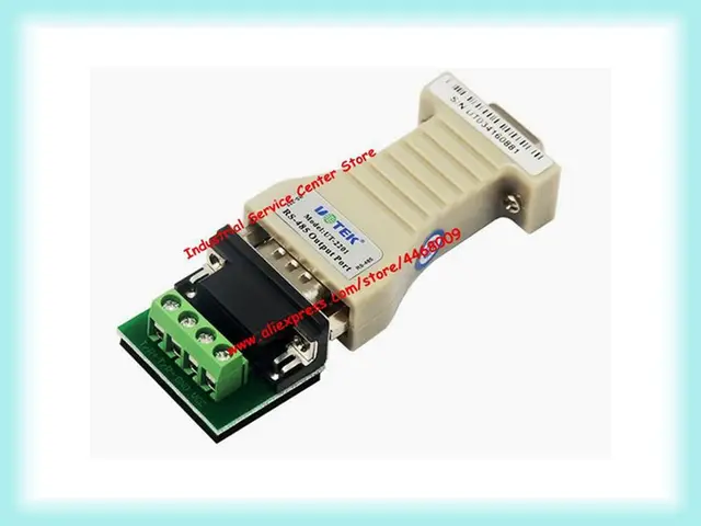 232–485 Konverter Passzív Kétirányú Rs485 – Rs232 Soros Port Protokoll Kommunikációs Modul Db9 ...