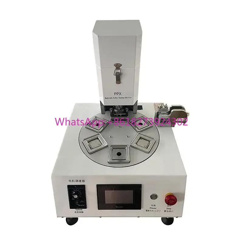 Automatic 50x50mm Button Maker KIT Badge Fridge Magnet Making Machine ...