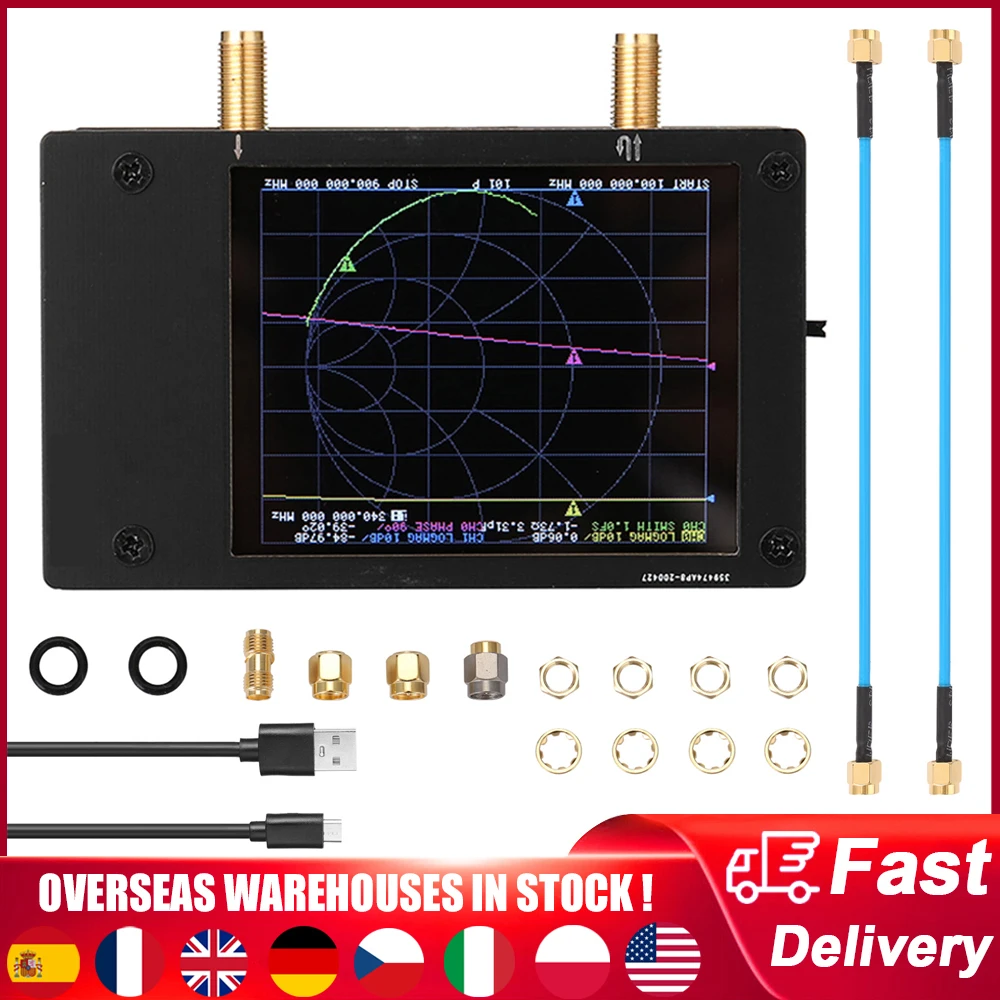 2-8-3G-Vector-Network-Analyzer-S-A-A-2-NanoVNA-V2-Antenna-Analyzer ...