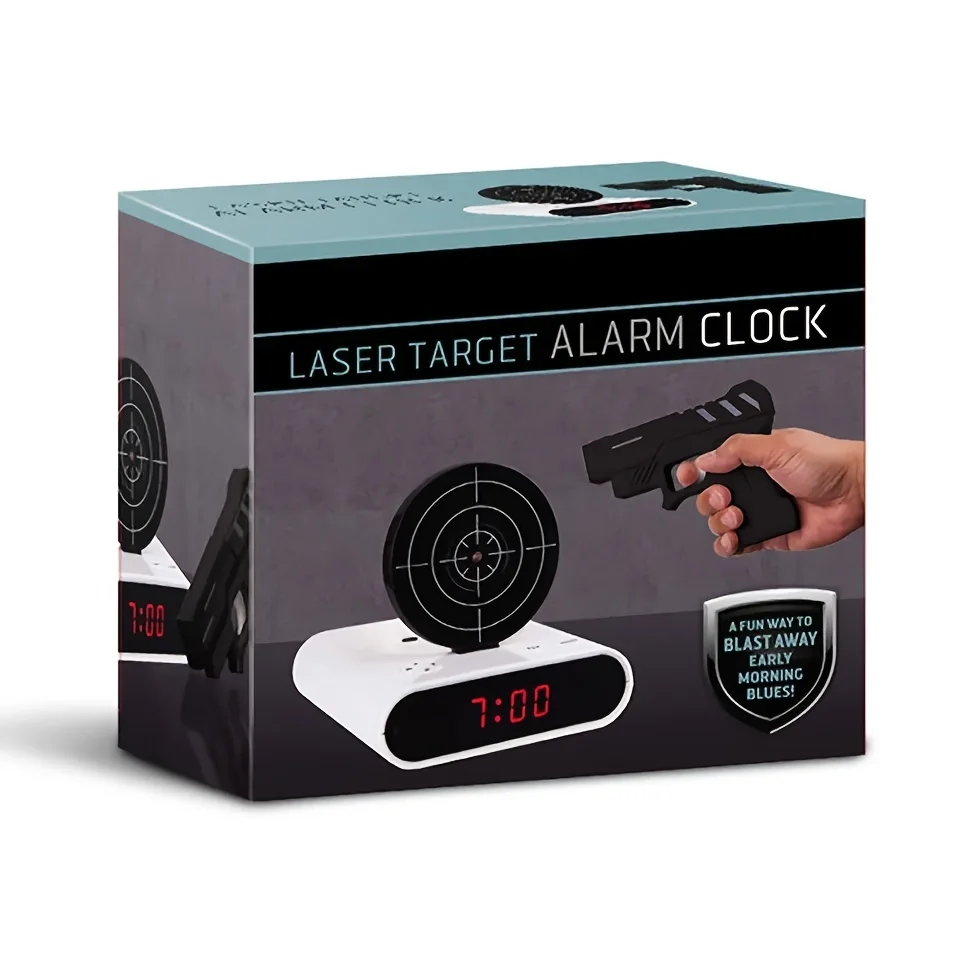 LED-Target-Wake-Up-Alarm-Alarme-de-Tiro-Personalizado-12H-Digital ...