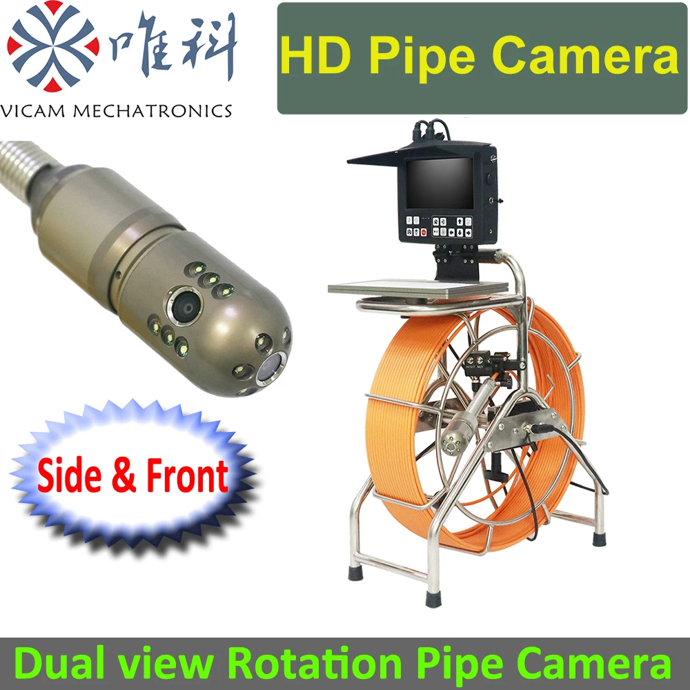 Factory-price-Vicam-New-product-Dual-view-360-degree-rotation-pipeline ...