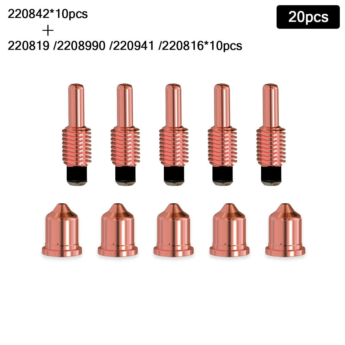 PMX 45XP 65 85 105 Electrode 220842 Nozzle 220930 220941 220819 220816 ...