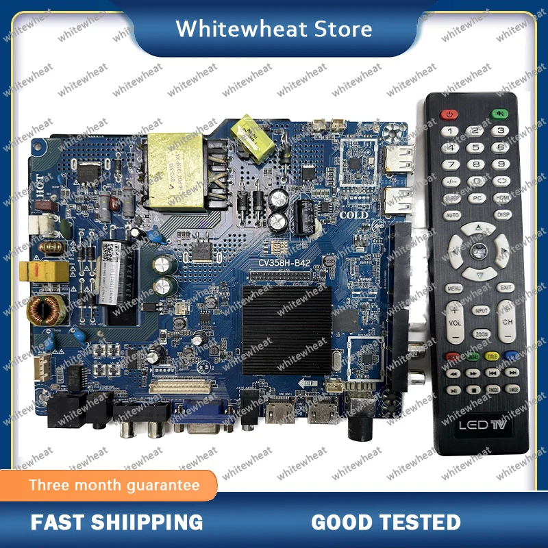 Free shipping ! CV358H-B42 Power supply motherboard backlight three in ...
