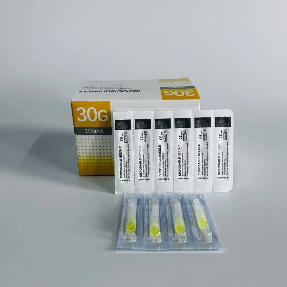100pcs/box Superfine Small Painless Disposable Needle Small Painless ...