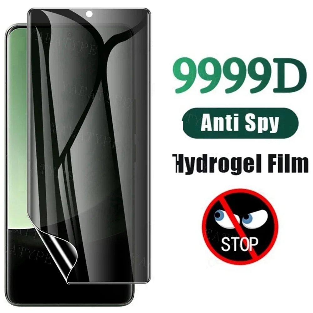 Privacy Hydrogel Film Screen Protector For HuaWei Honor 90 70 Magic 5 6 ...