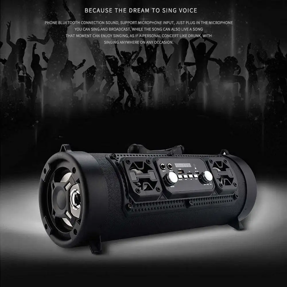 Wireless-Bluetooth-Speaker-Outdoor-Dance-Speaker-with-LED-Screen-FM ...