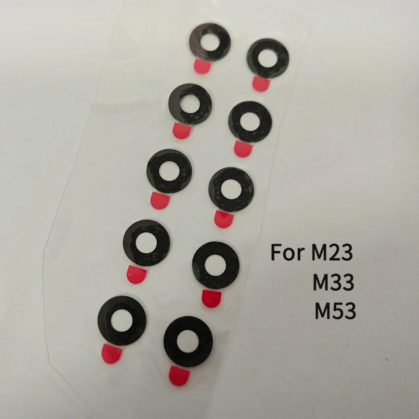 10PCS For Samsung Galaxy M23 M33 M53 Back Rear Camera Lens Glass Cover ...