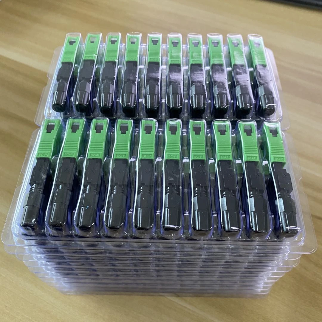 High-quality Sc Apc Fiber Optic Fast Connector Ftth Single Mode Fiber ...