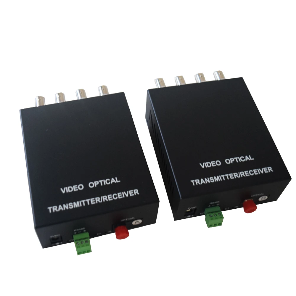 1-Pair-8-Channel-Analog-Video-Optical-Converter-8V1D-Fiber-Optic-Video ...