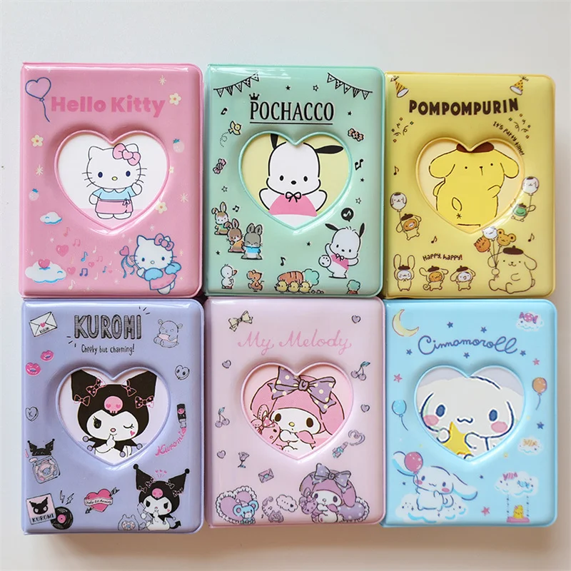 Kawaii-Sanrio-3-Inch-Photo-Album-Cute-Cinnamoroll-Card-Holder-with ...