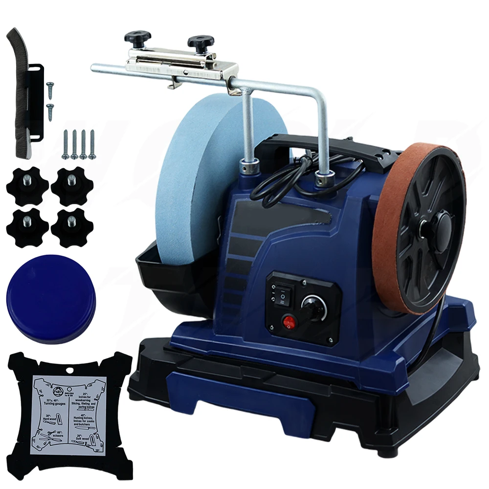 H10-10inch-Low-speed-Water-cooled-Knife-Sharpener-200W-Household-Small ...