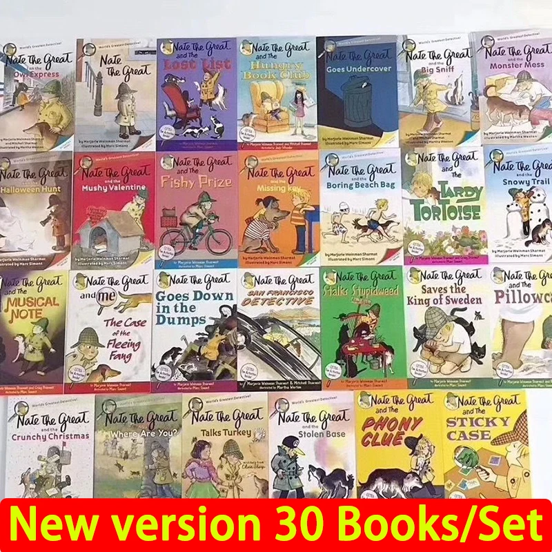 30-Books-Nate-The-Great-Great-Detective-Children-s-Comics-English ...