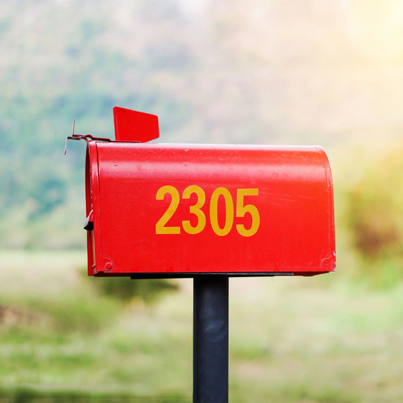 4-Sheets-Digital-Stickers-Outdoor-Label-Window-Self-Adhesive-Decals-for ...