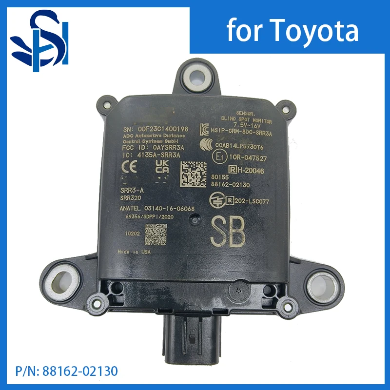 88162-02130-SB-Blind-Spot-Monitor-Module-Sensor-For-2019-2024-Toyota ...