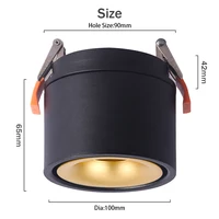 Free Directional Compact LED Dimmable Spotlights