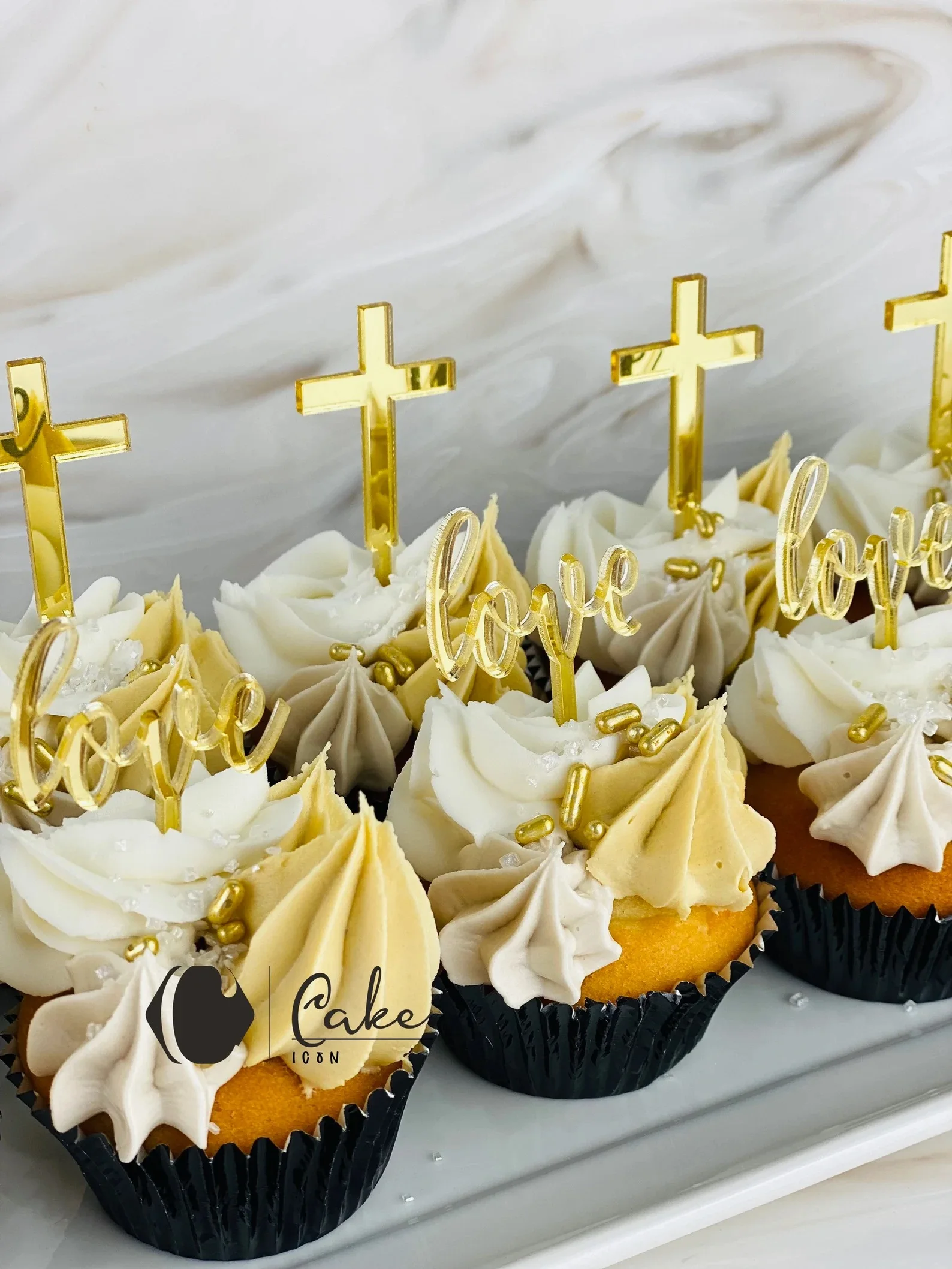 Cross Cake Toppers