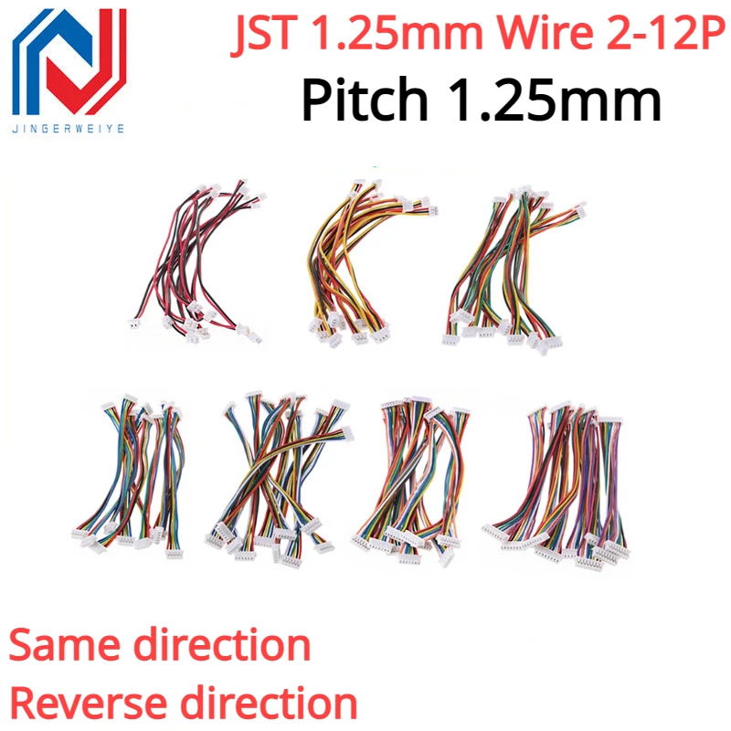 10Pcs-lot-Micro-JST-1-25mm-Wire-Connector-Pitch-1-25mm-2P-3P-4P-5P-6P.jpg