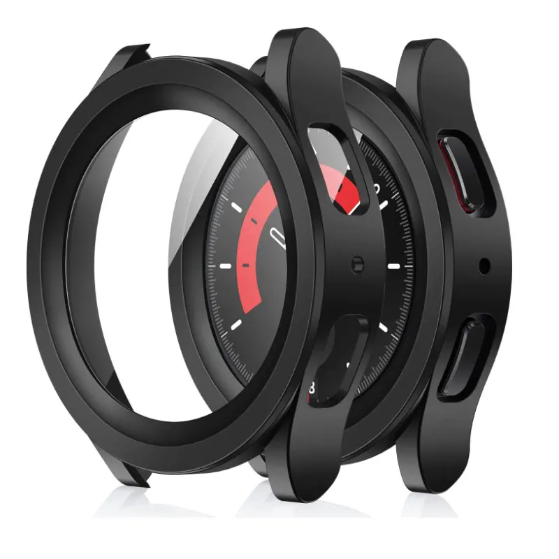 Screen-Protector-Case-for-Samsung-Galaxy-Watch-5-Pro-45mm-Tempered ...