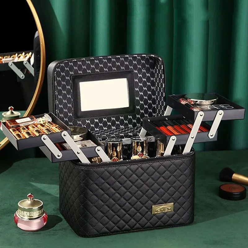 Professional-Women-Large-Capacity-Makeup-Fashion-Toiletry-Cosmetic-Bag ...