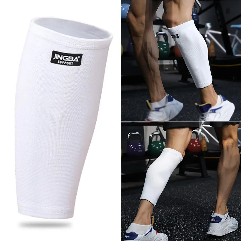White-Calf-Support-Knitting-Shin-Splint-Calf-Protector-Damping ...
