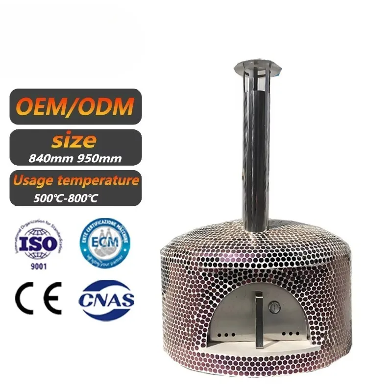 Commercial Refractory Brick Pizza Oven Wood Fired Clay Dome Large ...