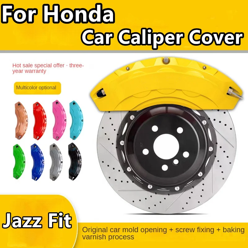 For-Honda-Jazz-Fit-Brake-Caliper-Cover-Aluminum-Alloy-Front-Rear-Wheel ...