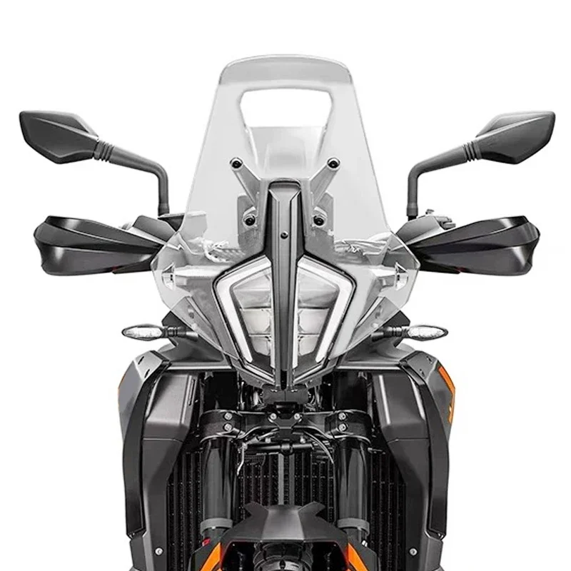 QMSTART Racing Motorcycle Front Windscreen Windshield Fly Screen Shield ...