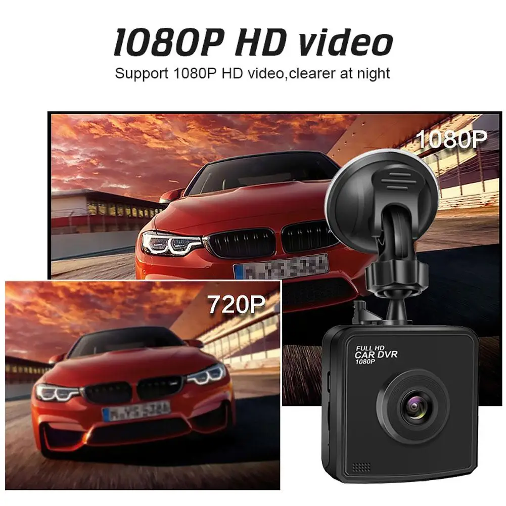 2 Inch Hd Screen Car Dvr 1080p Driving Recorder 170 Degree Ultra-wide ...