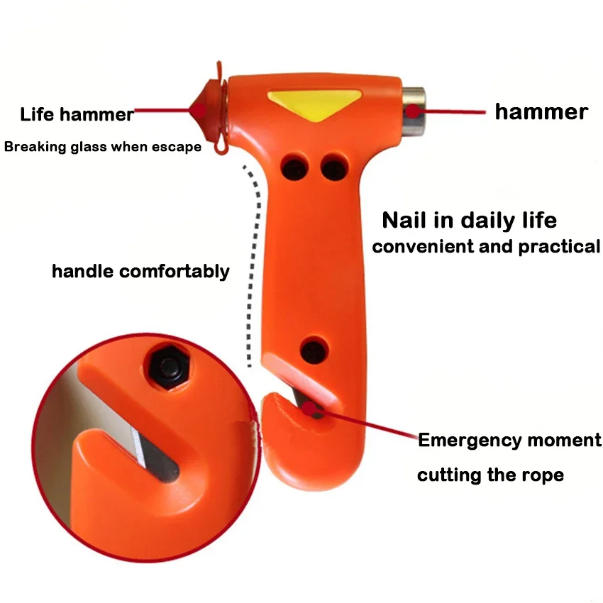 Mini-martillo-de-seguridad-para-coche-2-en-1-martillo-de-Escape ...