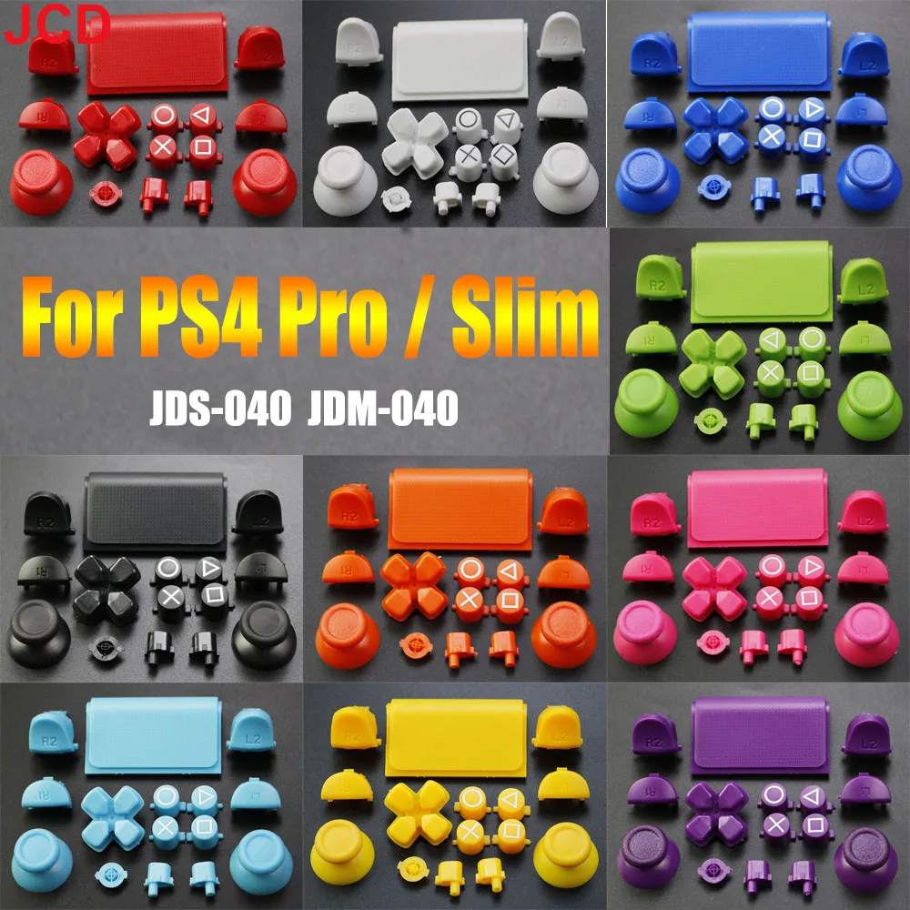 JCD-For-PS4-Pro-Slim-Controller-JDS-040-JDM-040-Full-Set-Joysticks-Dpad ...