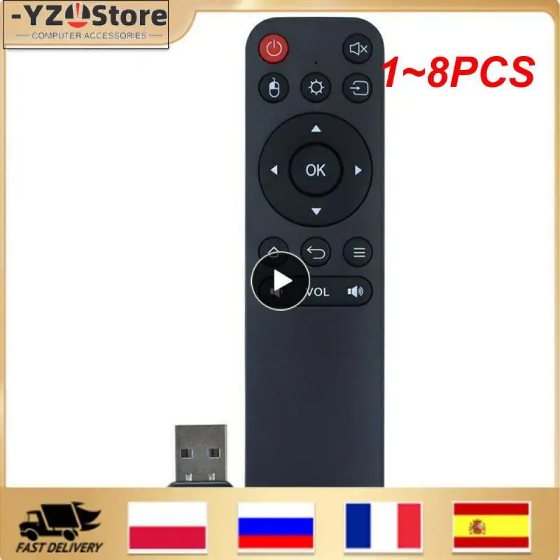 1-8PCS-Strong-Signal-Tv-Box-Remote-Control-Featured-Abs-Toy-Machinery ...