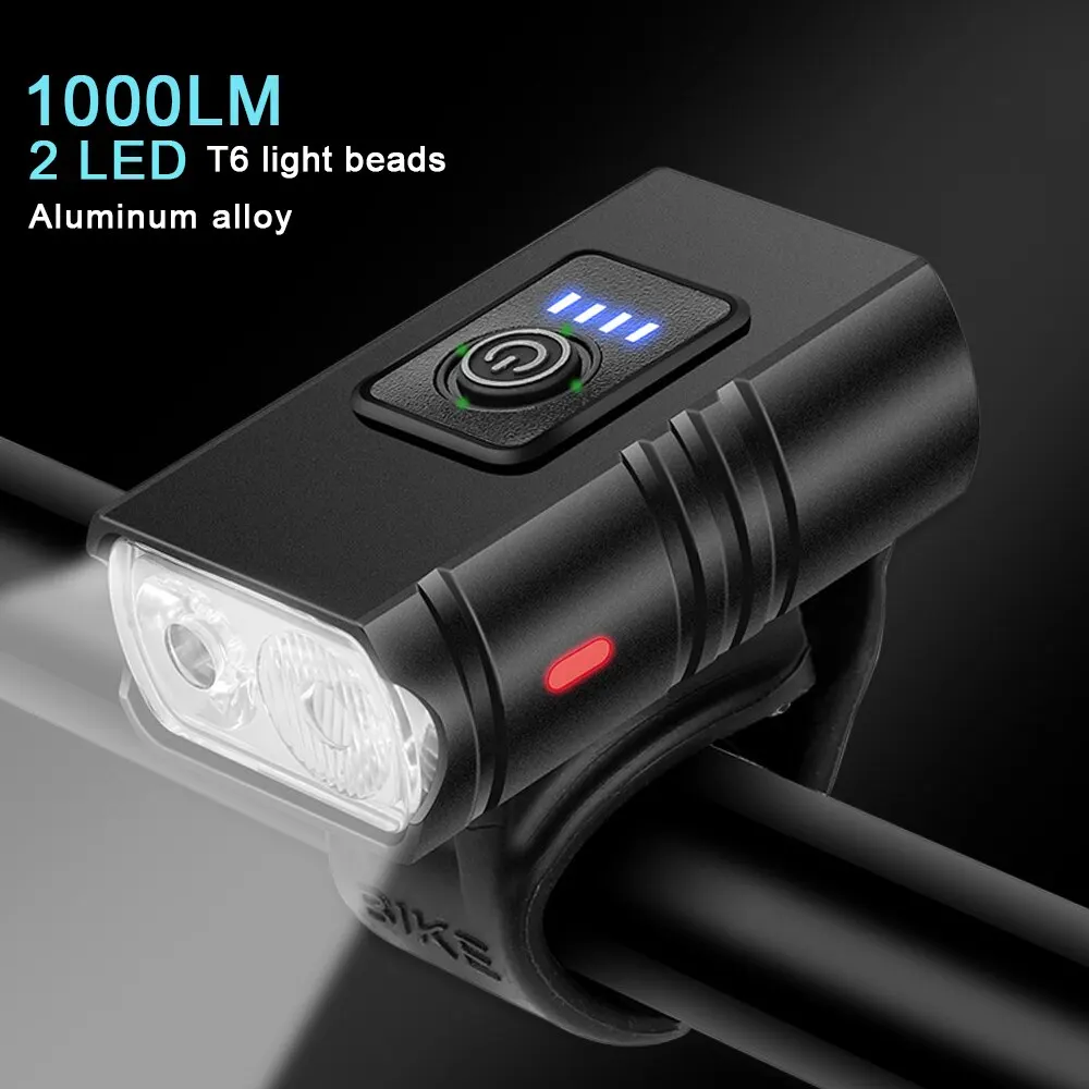 BK02-Bike-Light-USB-Rechargeable-T6-LED-Bicycle-Lights-6-Modes-MTB ...