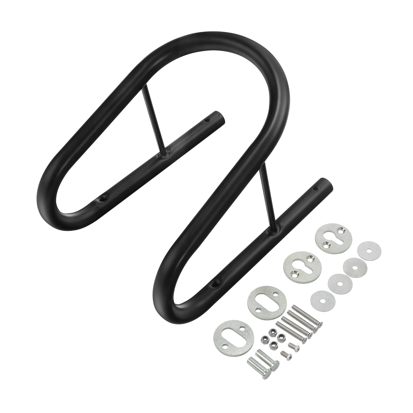 Motorcycle 6.5" Inside Width Tire Nest Plated Wheel Chock Stopper W ...