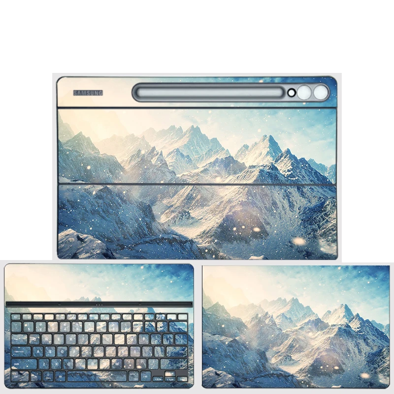 Pre-Cut-Anti-Scratch-Vinyl-Sticker-Skin-for-Samsung-Galaxy-Tab-S9-Ultra ...