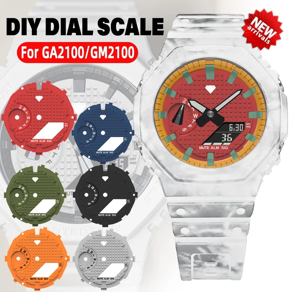 Luminous-Hour-Marker-For-GA2100-GA2110-Dial-Ring-DIY-Watch-Scale-Ring ...
