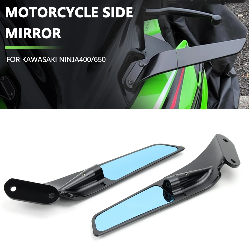 NINJA-650-Accessories-Motorcycle-Modified-Fixed-Wind-Wing-Rearview ...