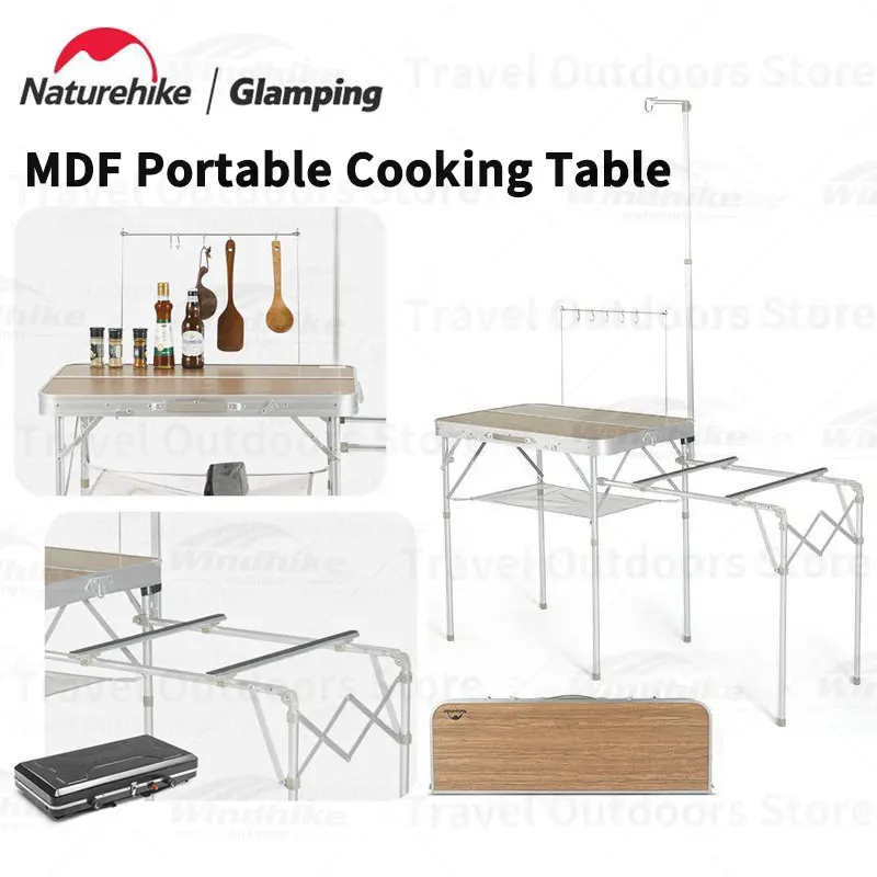 Naturehike-MDF-Portable-Cooking-Table-Outdoor-Camping-Picnic-Barbecue ...