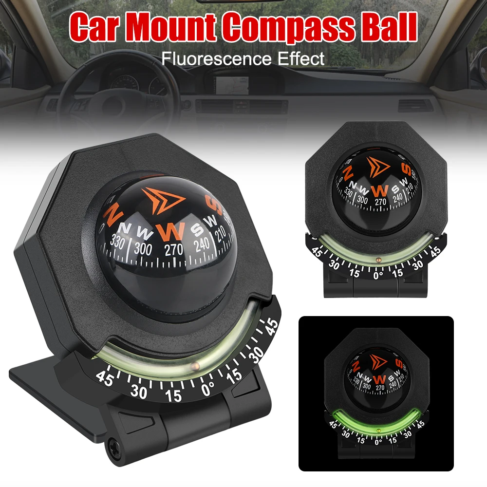 Car-Dashboard-Compass-With-Slope-Meter-2-In-1-Foldable-High-Precision ...
