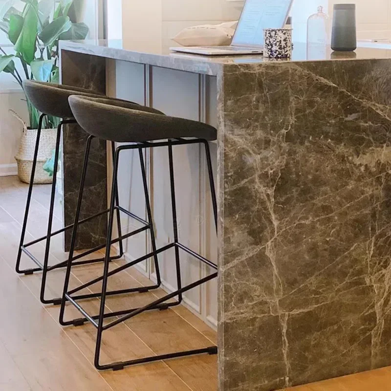 Design High Dining Bar Stools Kitchen Lightweight Counter Luxury ...
