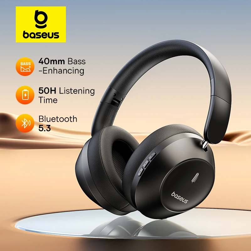 Baseus-Bass-30-Max-Wireless-Bluetooth-Headphones-Bass-Enhancing ...