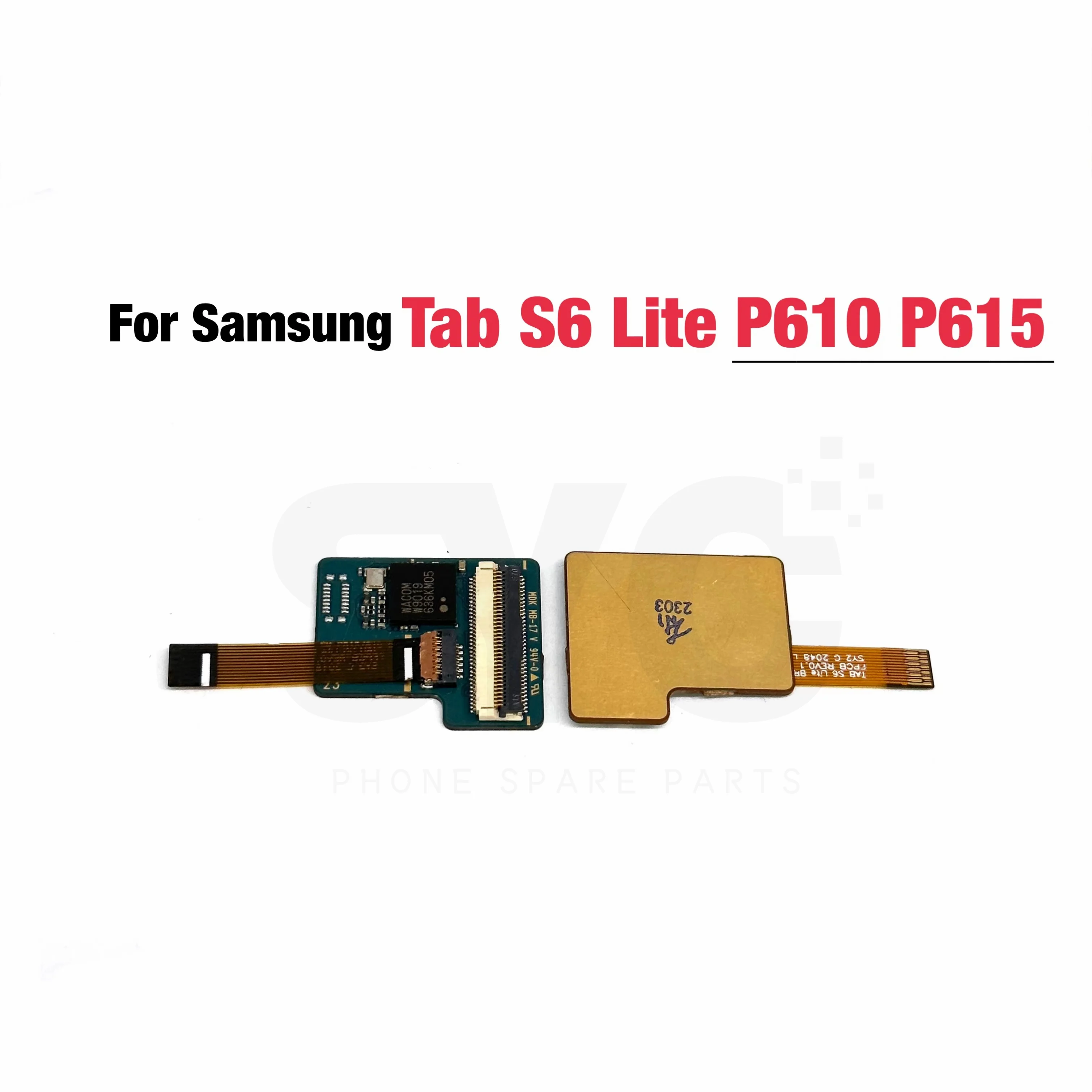 Tela LCD para samsung galaxy tab s6 lite, pequena placa com cabo ...