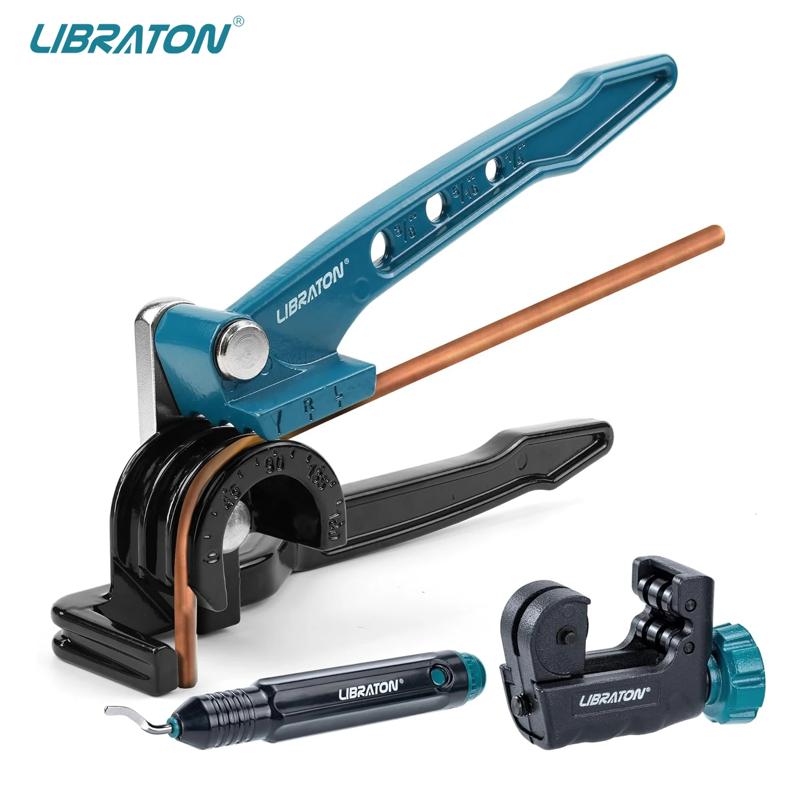 Libraton Tubo Bender com Mini Tube Cutter, Manual Tubing Bending Tool ...