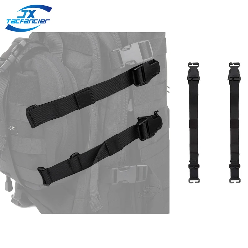 MOLLE-Tactical-Strap-Buckle-Clip-Compression-Luggage-Strap-Fasten-Rope ...